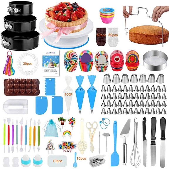 507 pc complete cake decorating supplies kit - Matthews Auctioneers