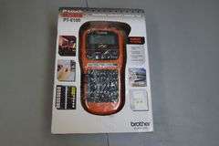 Brother PT-E105 P-Touch Edge Handheld Industrial Label Maker with ...