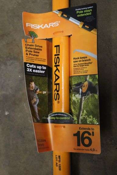 Fiskars 16ft Pool Saw - Matthews Auctioneers