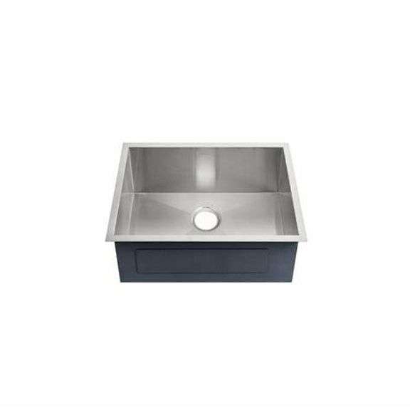 SWISS MADISON Tourner 21 in. x 18 in. Stainless Steel, Single Basin ...
