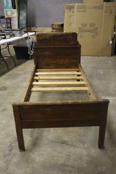 Antique Half Bed 72"x34" - Matthews Auctioneers
