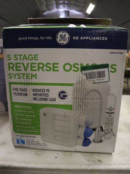 Ge 5 Stage Reverse Osmosis System Matthews Auctioneers