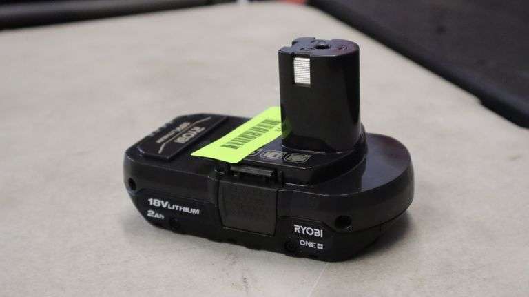 Ryobi 18V Lithium 2Ah Battery Pack - Matthews Auctioneers