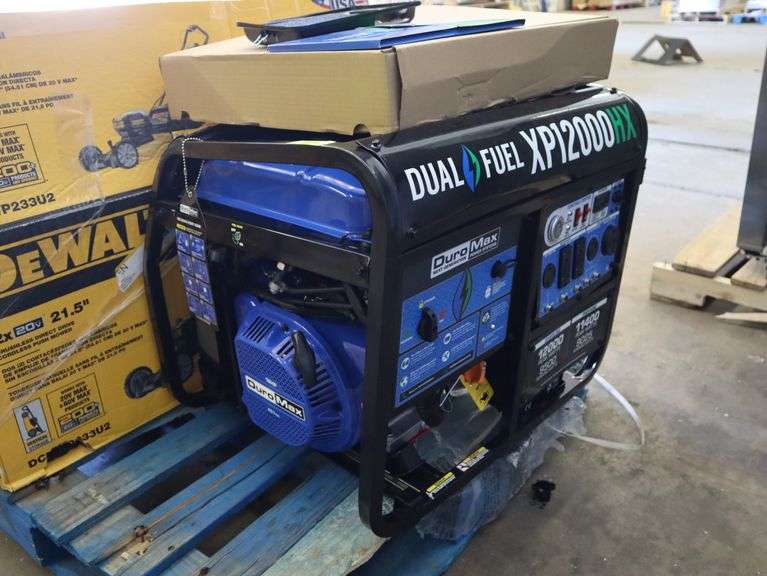DuraMax XP12000HX Dual Fuel 12,000 watt portable generator - Read ...