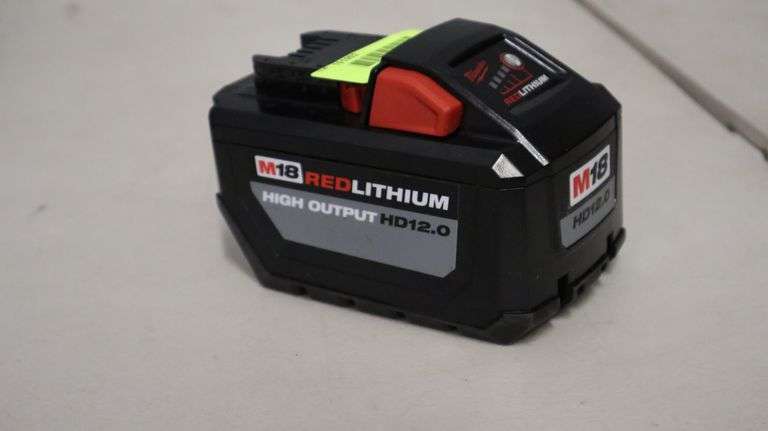 Milwaukee M18 Red Lithium High Output XC12.0 Battery Pack - Matthews ...