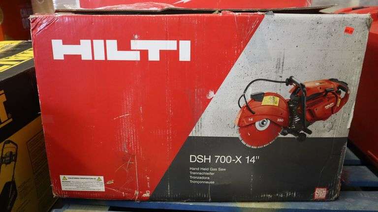 Hilti DSH 700-X 14” Hand Held Gas Saw - Matthews Auctioneers