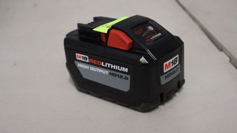 Milwaukee M18 Red Lithium High Output XC12.0 Battery Pack - Matthews ...