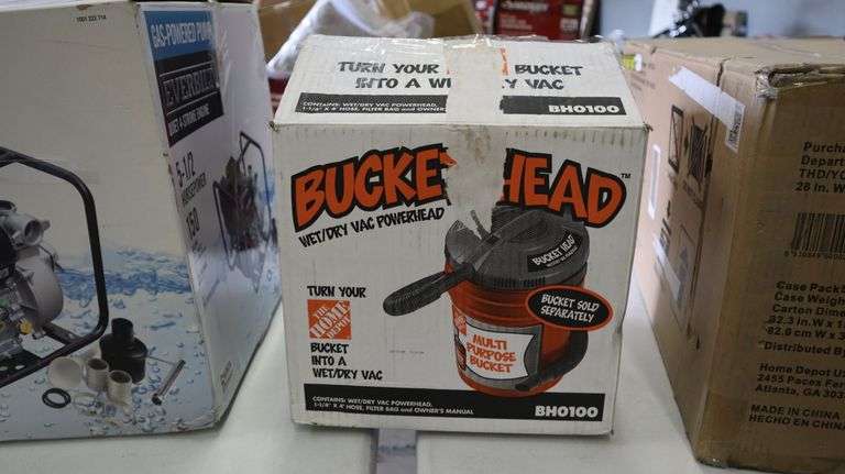 Bucket head wet/dry vac powerhead - Matthews Auctioneers