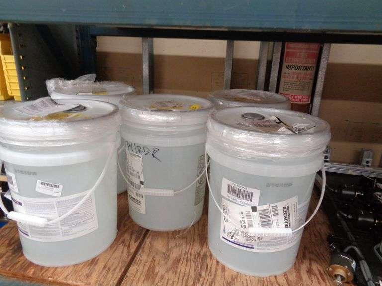 5 EACH-5 GAL OXIVIR TB BUCKET - Matthews Auctioneers
