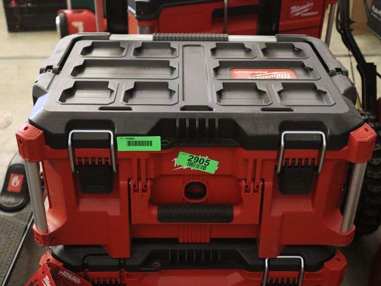 Milwaukee Packout Large Tool Box - Matthews Auctioneers