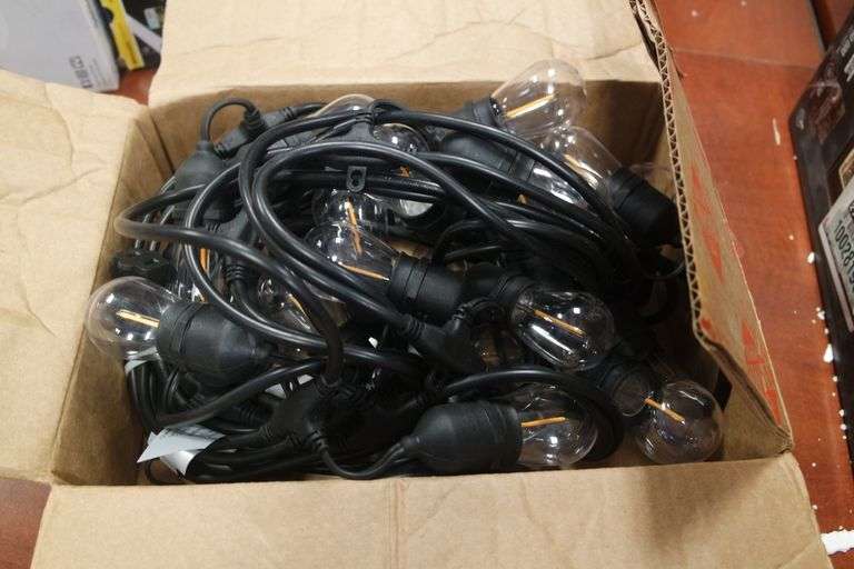 24-Light 48 ft. Indoor/Outdoor String Light with S14 Single Filament ...