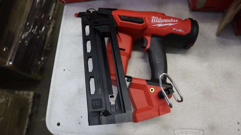 Milwaukee M18 Fuel 16 gauge angled finish nailer - Tool Only. Has been ...