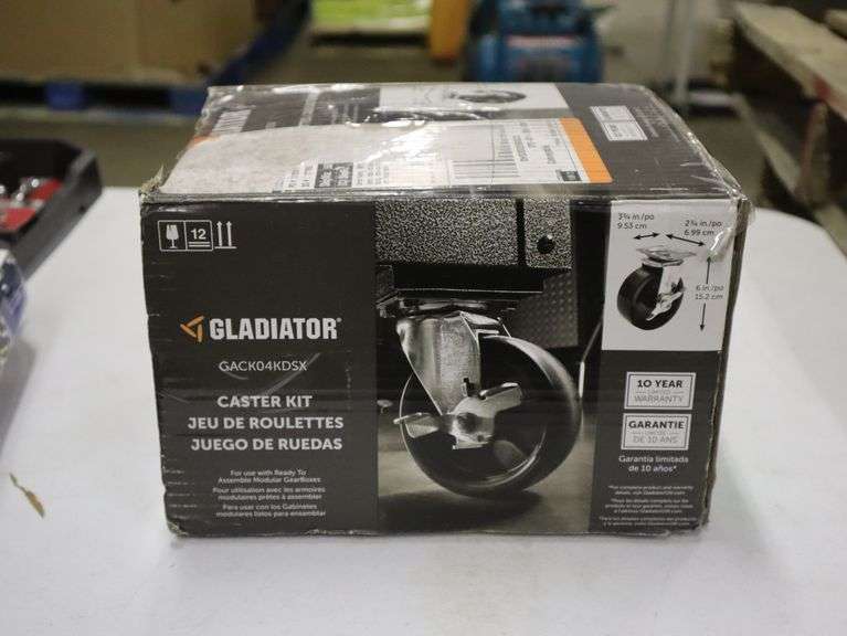 Gladiator caster kit - Matthews Auctioneers