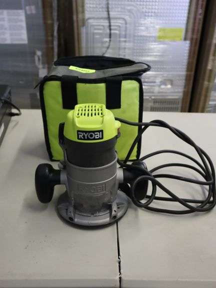 Ryobi corded 1-1/2 Peak HP Fixed Base Router - Tested and working. Has ...