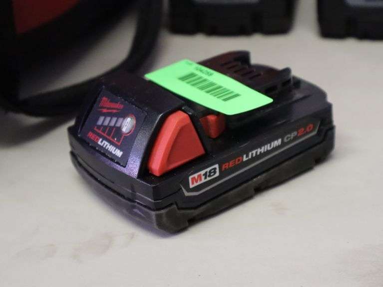 Milwaukee M18 Red Lithium CP 2.0 Battery Pack - Has been used ...