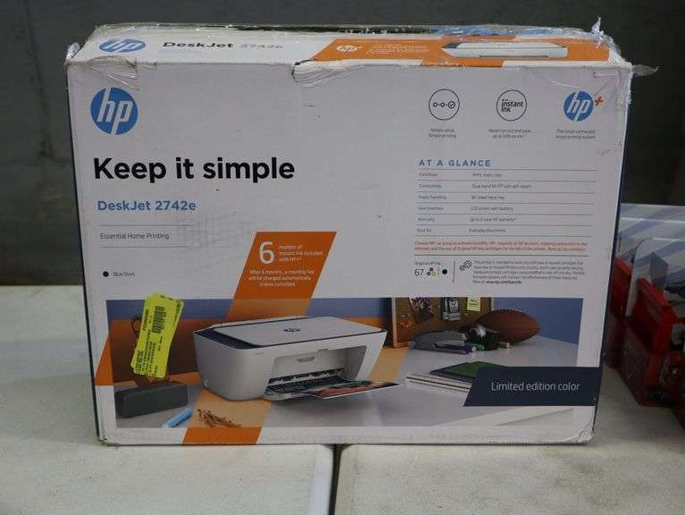 HP Deskjet 2742e printer - Matthews Auctioneers