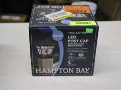 Hampton Bay LED post cap solar - Matthews Auctioneers
