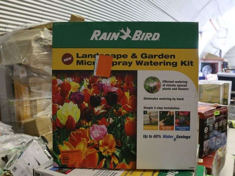 Rain Bird landscape and garden micro spray watering kit - Matthews ...