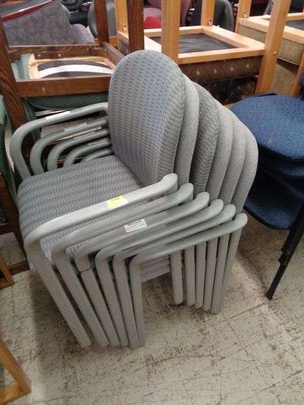 6 -STACKING CHAIR - Matthews Auctioneers