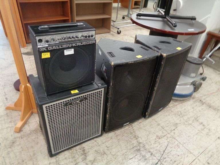1 LOT-SPEAKERS - Matthews Auctioneers
