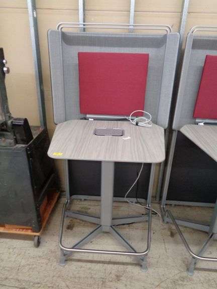 1 -STEELCASE MEDIA-DISPLAY - Matthews Auctioneers