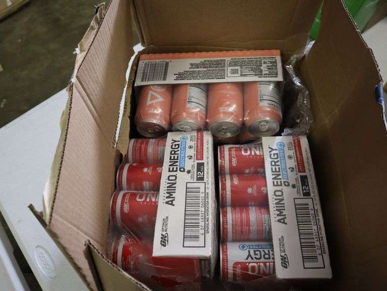 3 cases of energy drinks - Matthews Auctioneers
