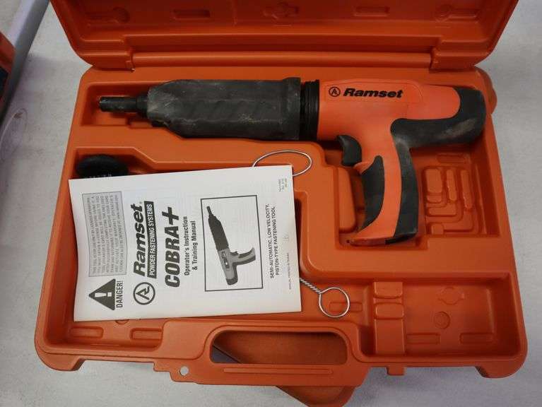 (2) Ramset Cobra+ 0.27 caliber semi-automatic powder actuated tool ...