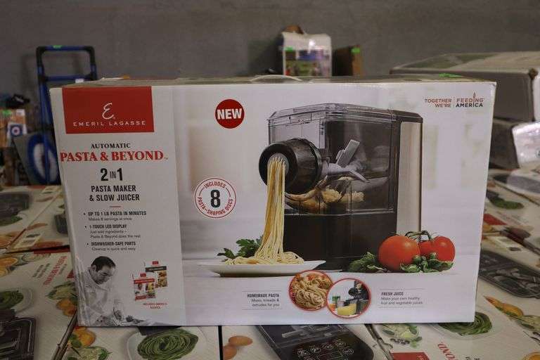 (10) New Emeril Lagasse automatic pasta and beyond machine - These ...