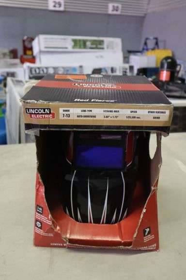 Lincoln Electric Welding Helmet Matthews Auctioneers