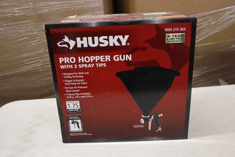 Husky pro hopper gun - Matthews Auctioneers
