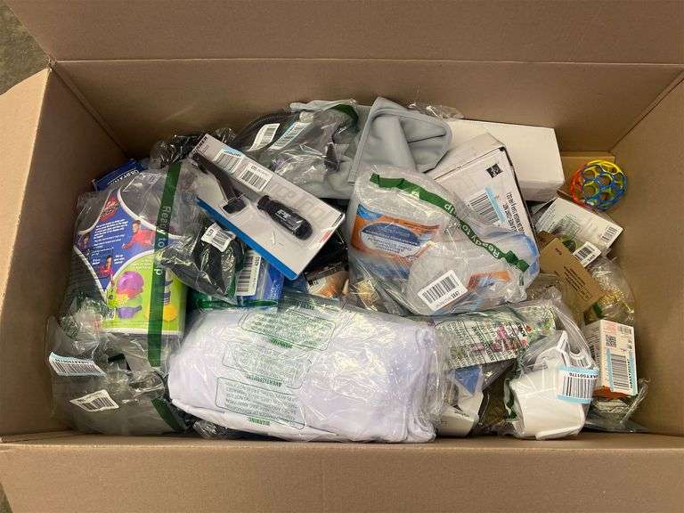 Box Lot of New Merchandise - Matthews Auctioneers