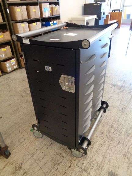 1 EACH-HP LAPTOP CART - Matthews Auctioneers