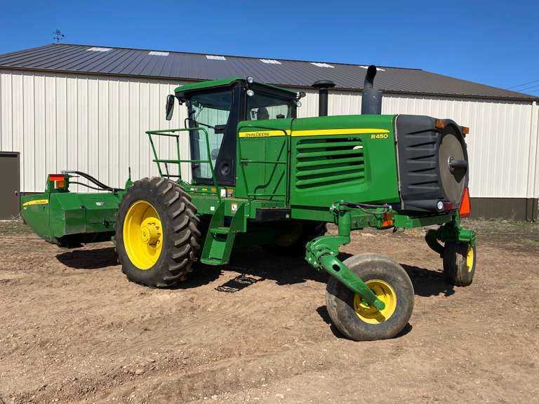 2013 John Deere R450 Rotary Windrower - Musser Bros. Inc.