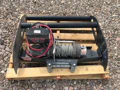 Pickup Brush Guard & Warn M6000 Winch - Musser Bros. Inc.