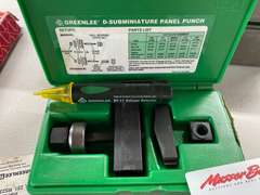 Greenlee 234 37-Pin D-Subminiature Panel Punch & Greenlee GTII Voltage ...