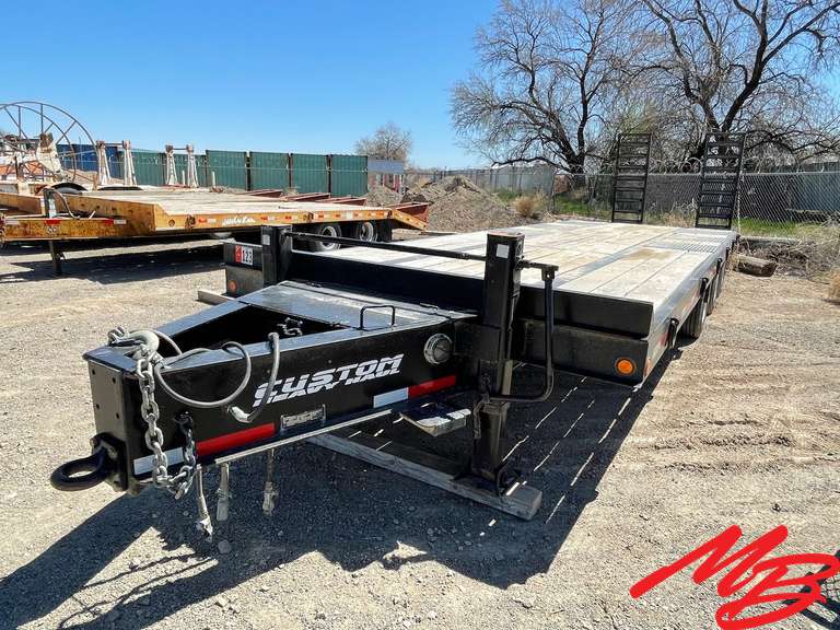 2016 Lucon Custom Heavy Haul Flatbed Equipment Trailer - Musser Bros. Inc.