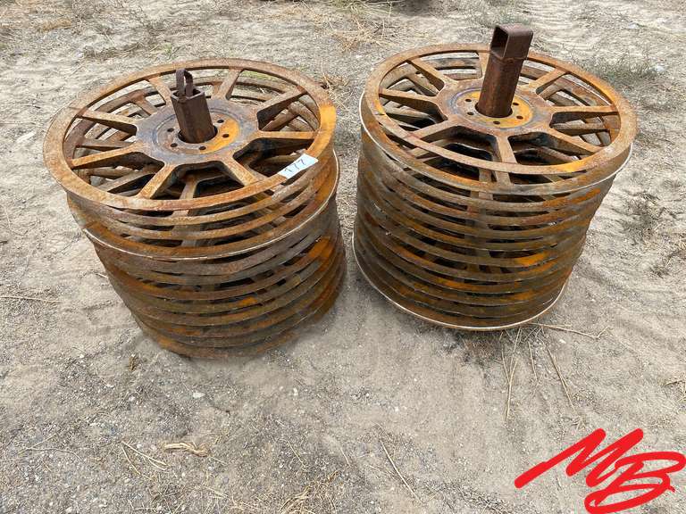 (24) Amity Digger Wheels for 12 Row Digger - Musser Bros Inc