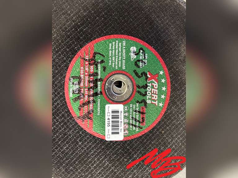 Assorted Used Xpert Tools Cutoff Blades - Musser Bros Inc