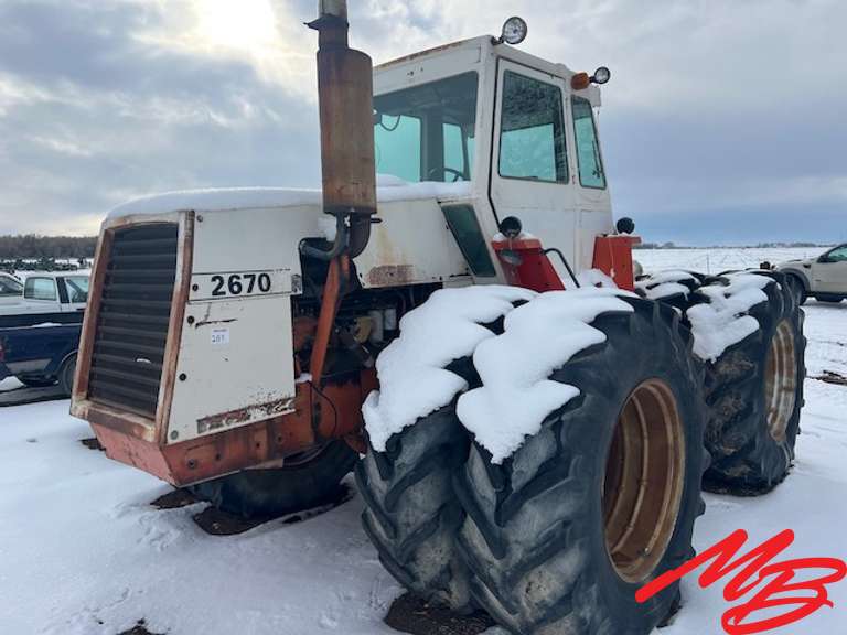 1978 Case 2670 Tractor-Non Running - Musser Bros Inc