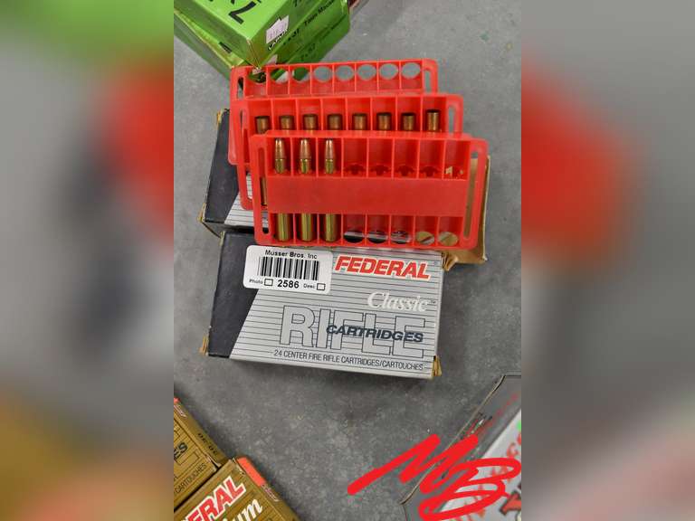 (1) box 30-30 win ammo & partial box 30-30 win (27 ct) - Musser Bros Inc
