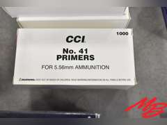 (5) boxes No. 41 primers (5000 ct) - Musser Bros Inc