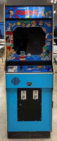 1982 Nintendo/King Features Syndicate Popeye Arcade Game - Matthew ...