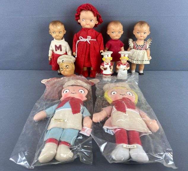 Group of 9 assorted Campbells Kids dolls - Matthew Bullock Auctioneers