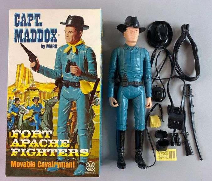 Marx Captain Maddox Movable Cavalryman - Matthew Bullock Auctioneers