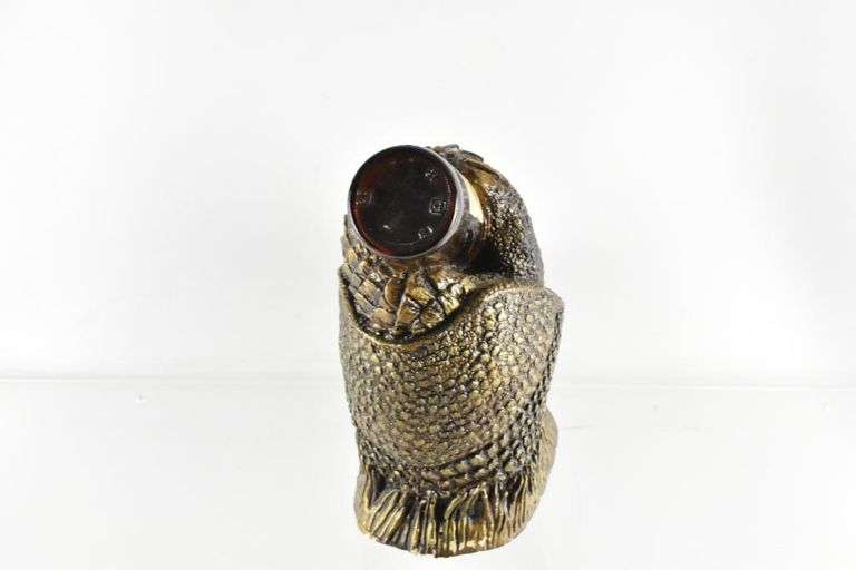 Vintage Lone Star Beer Armadillo Chalk Back Bar Statue - Matthew ...