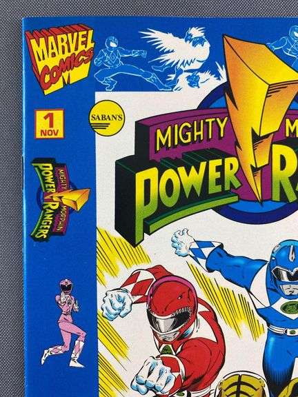 Marvel Comics Mighty Morphin Power Rangers No. 1 Comic Book - Matthew ...