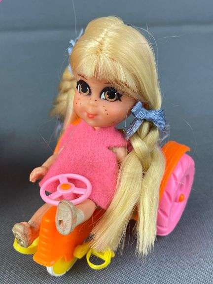 Group of 5 Mattel Skediddle Kiddle Dolls - Matthew Bullock Auctioneers