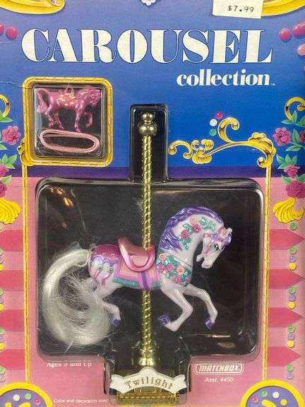 Group of 2 Matchbox Carousel Collection Carousel Horses - Matthew ...