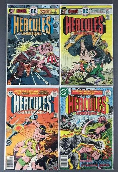 Group of 4 DC Comics Hercules Unbound comic books - Matthew Bullock ...