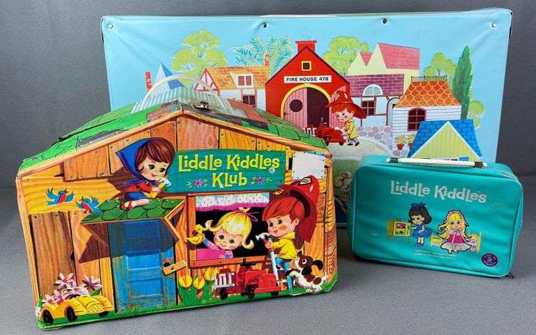 Group of 3 Mattel Liddle Kiddle Playset Cases - Matthew Bullock Auctioneers